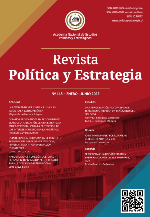 Revista Política y Estrategia Nº145 – ANEPE